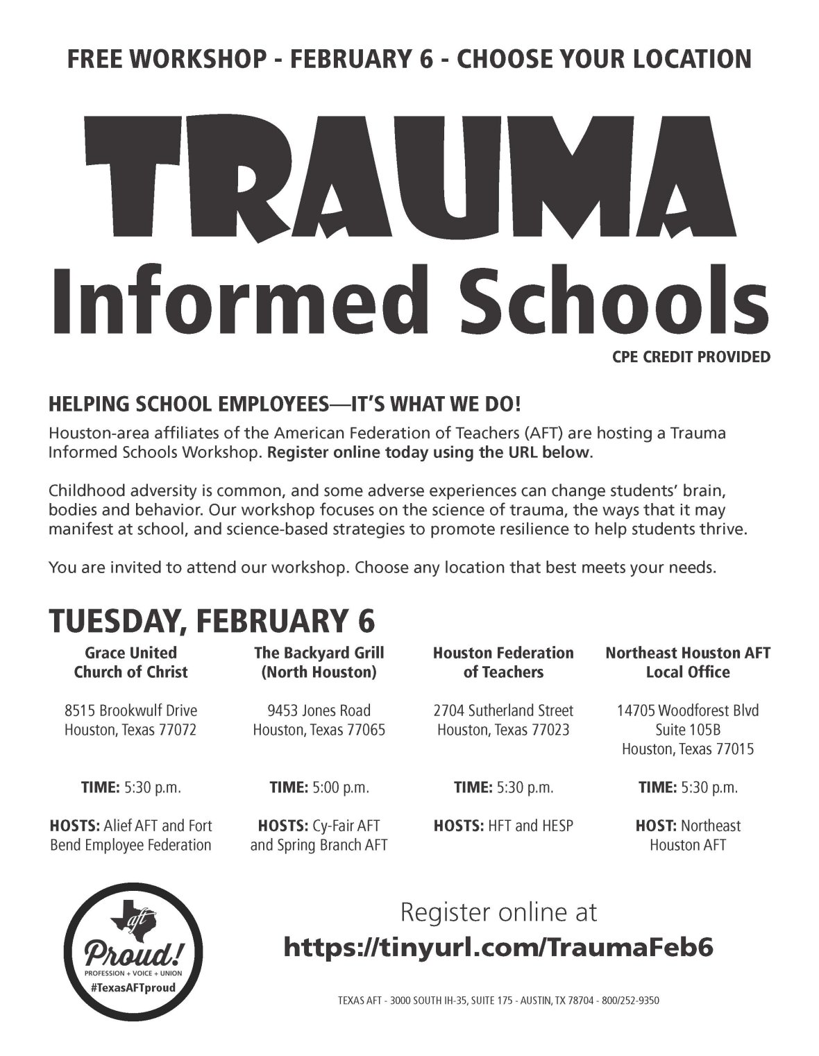 Local News | Aldine AFT, Local 6345